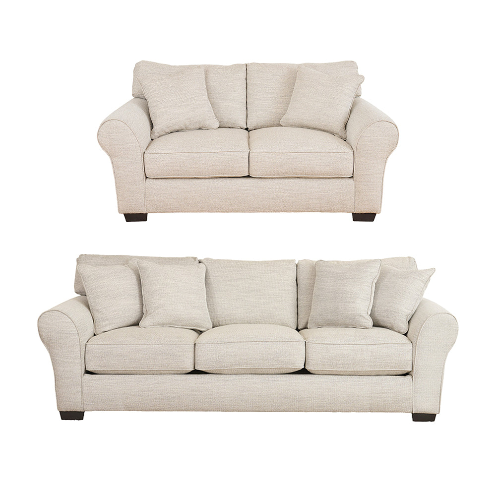 Athena 3 & 2 Seater Sofas Package Beige