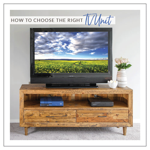 How To Choose The Right TV Unit