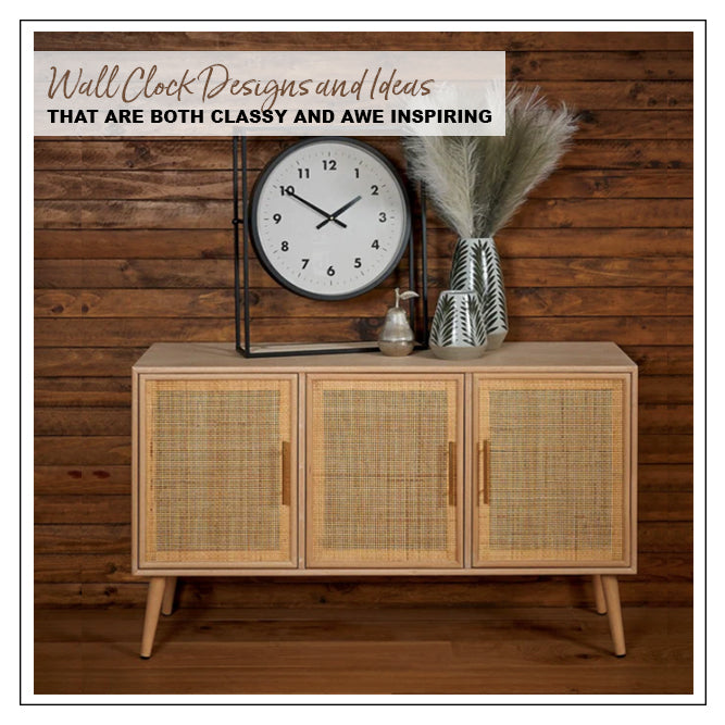 Wall Clock Designs and Ideas That are Classy and Awe Inspiring