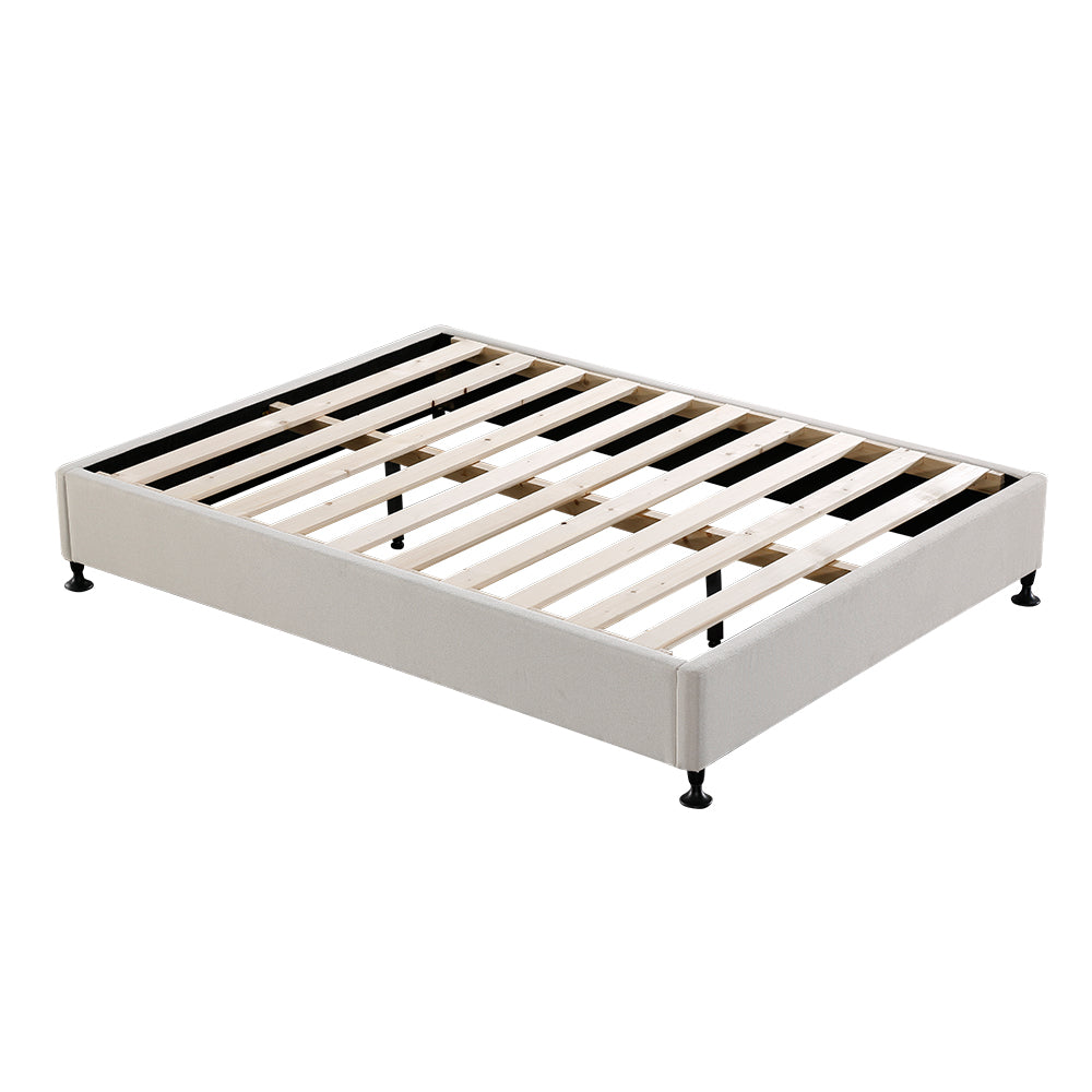 Beige Queen Bed Base | 1825 Interiors