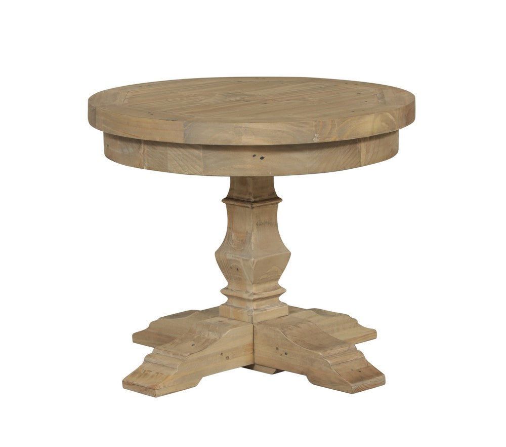 Regency Round Pine Side Table | 1825 Interiors