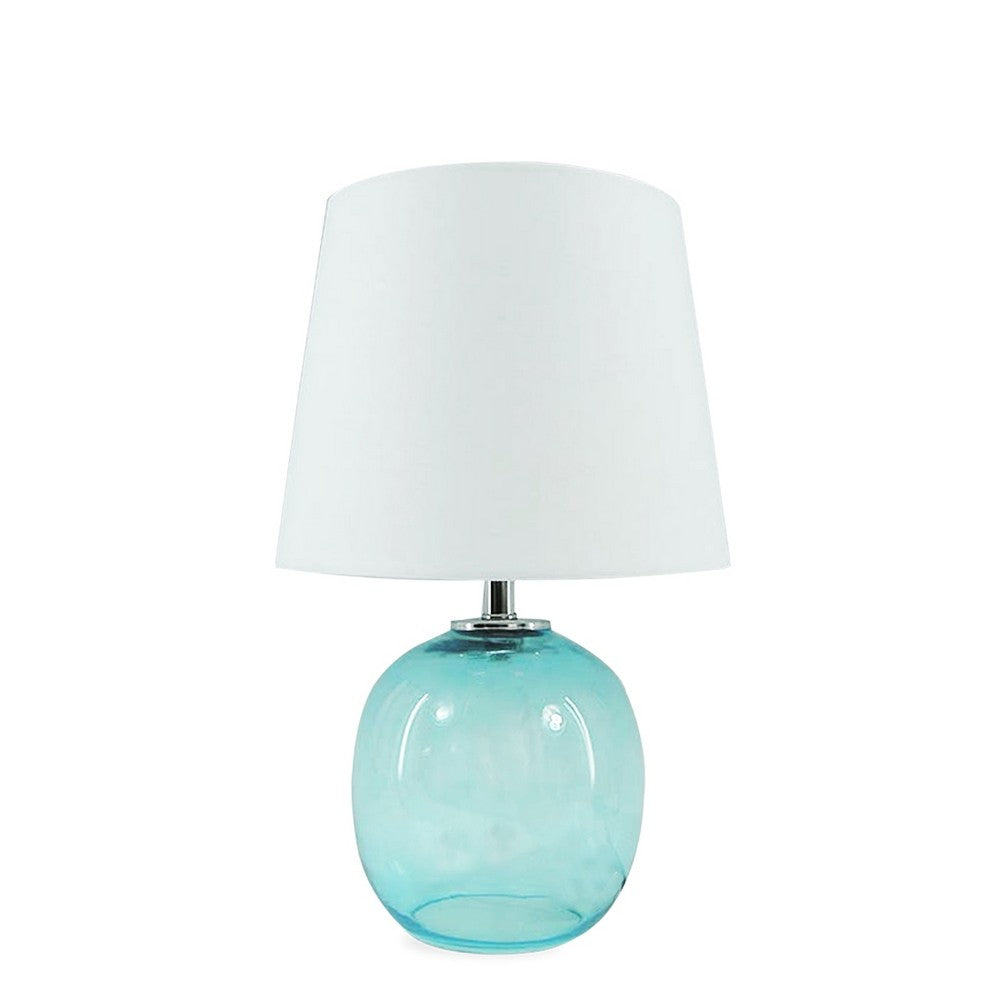 Coastal Blue Glass Lamp | 1825 Interiors