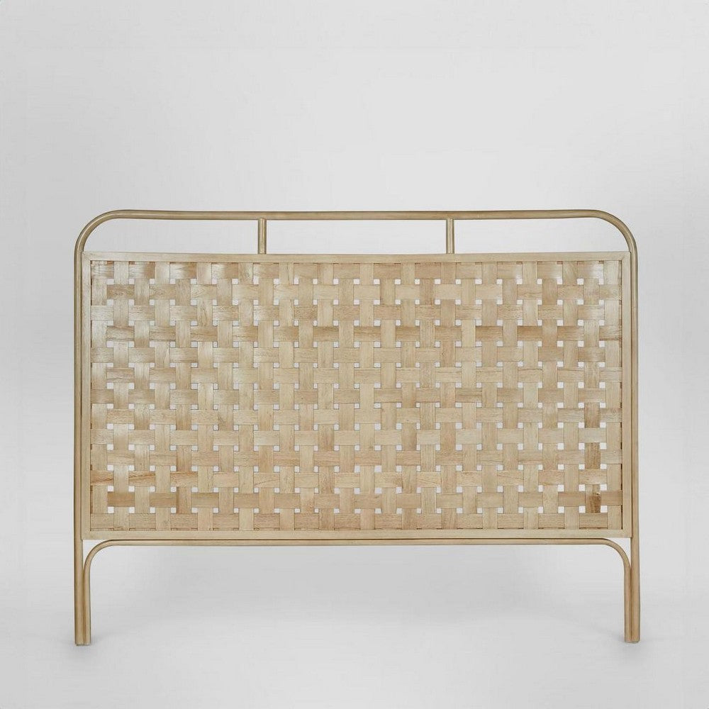 Weave Queen Headboard Natural