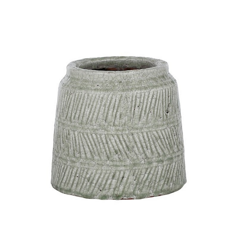 Nell Small Light Grey Ceramic Pot | Afterpay | Zip Pay