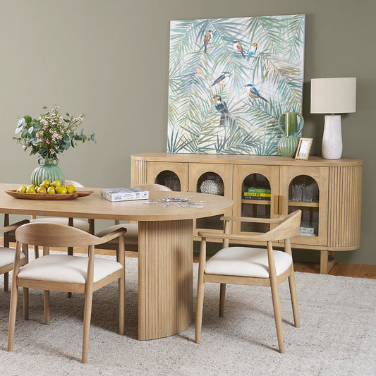 Lux 2500 Oval Dining Table