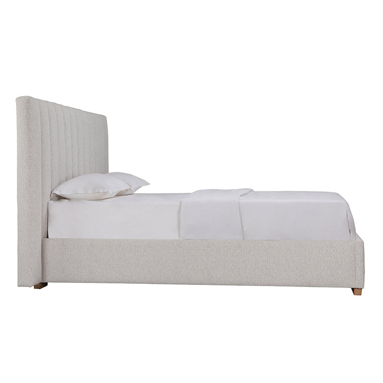 Waterfall Upholstered King Bed Frame | 1825 Interiors