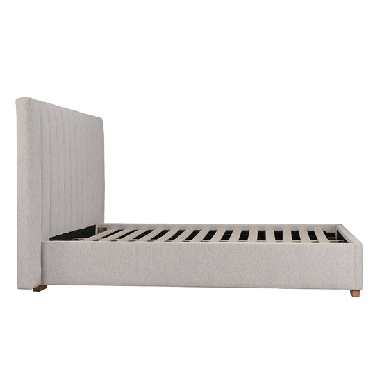 Waterfall Upholstered King Bed Frame | 1825 Interiors