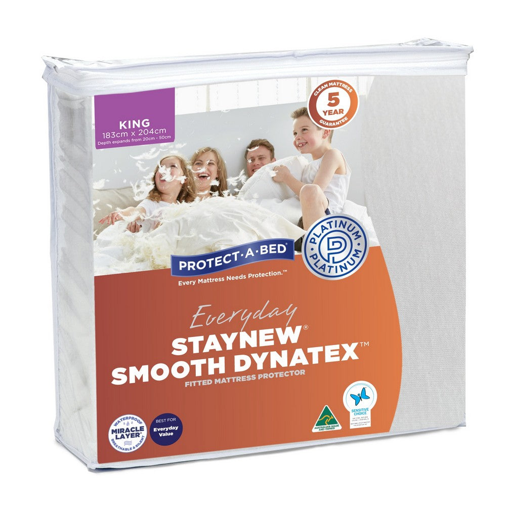Dynatex Fitted Waterproof Mattress Protector King