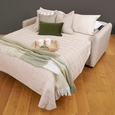 Duke Beige 2.5 Seater Sofa Bed | 1825 Interiors