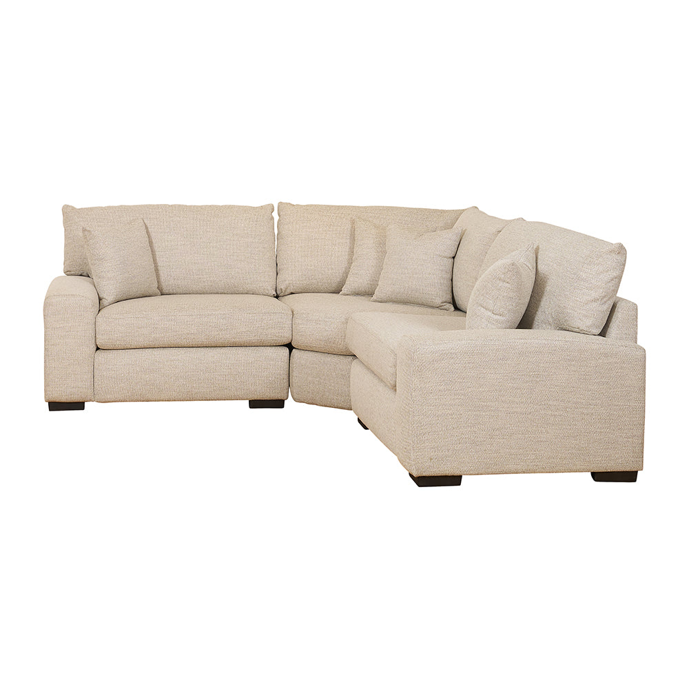 Clayton Beige Sectional Sofa (ABC) | 1825 Interiors