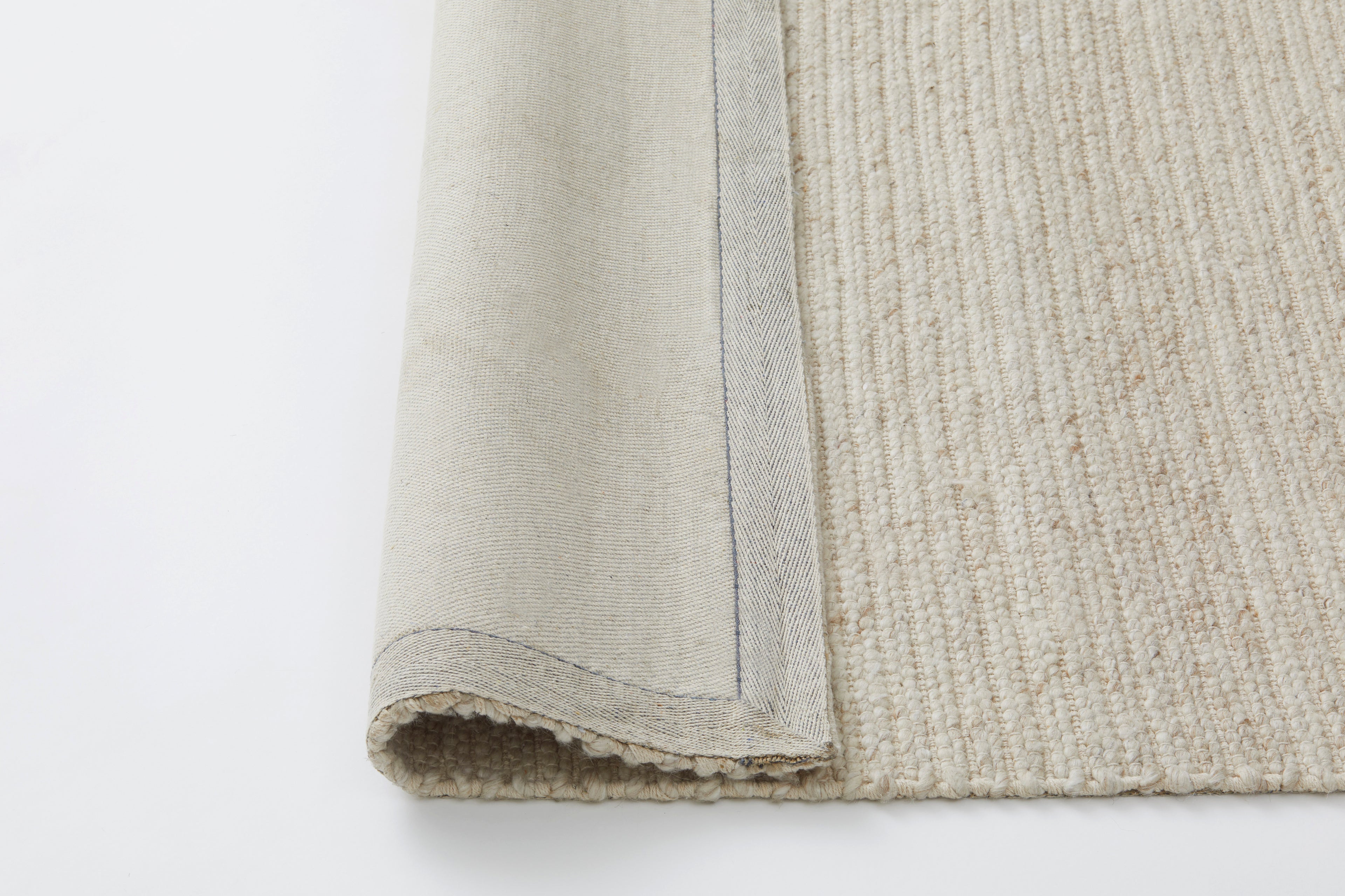 Andes Handwoven Textured Rib Rug Sandstorm Large