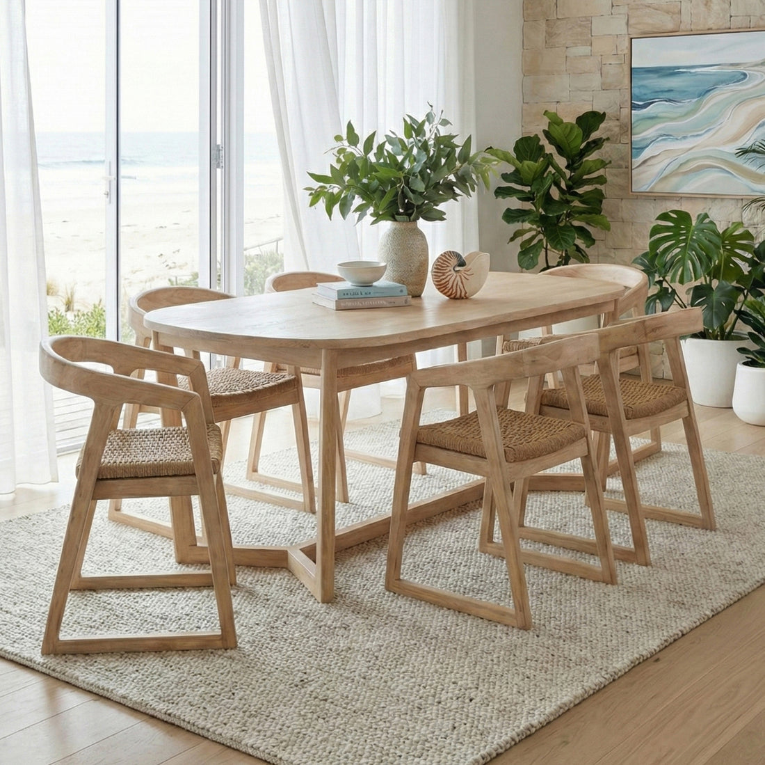 Finland 2000 6 Seater Dining Table | 1825 Interiors