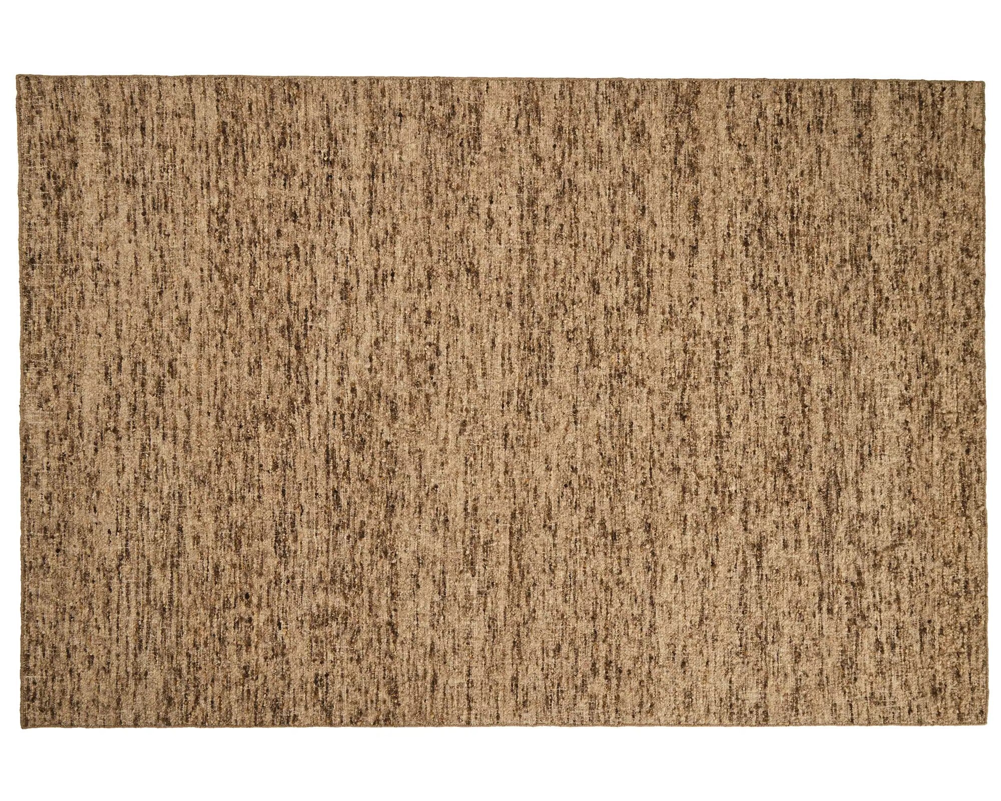 Henley Handwoven Chunky Textured Boucle Look Rug Natural