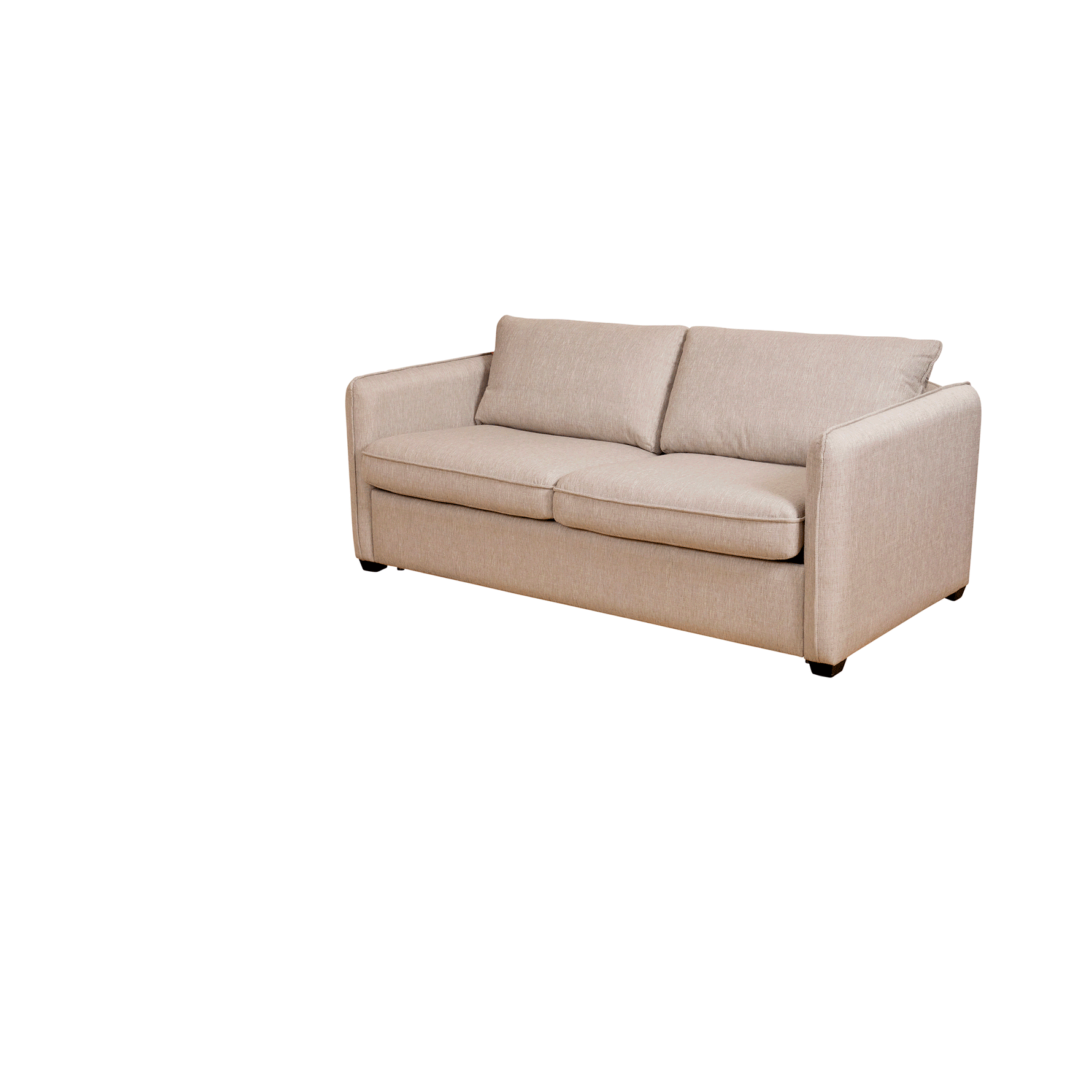 Duke Beige 2.5 Seater Sofa Bed | 1825 Interiors