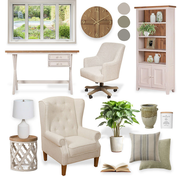 Bradley Office Swivel Chair With Arms | 1825 Interiors