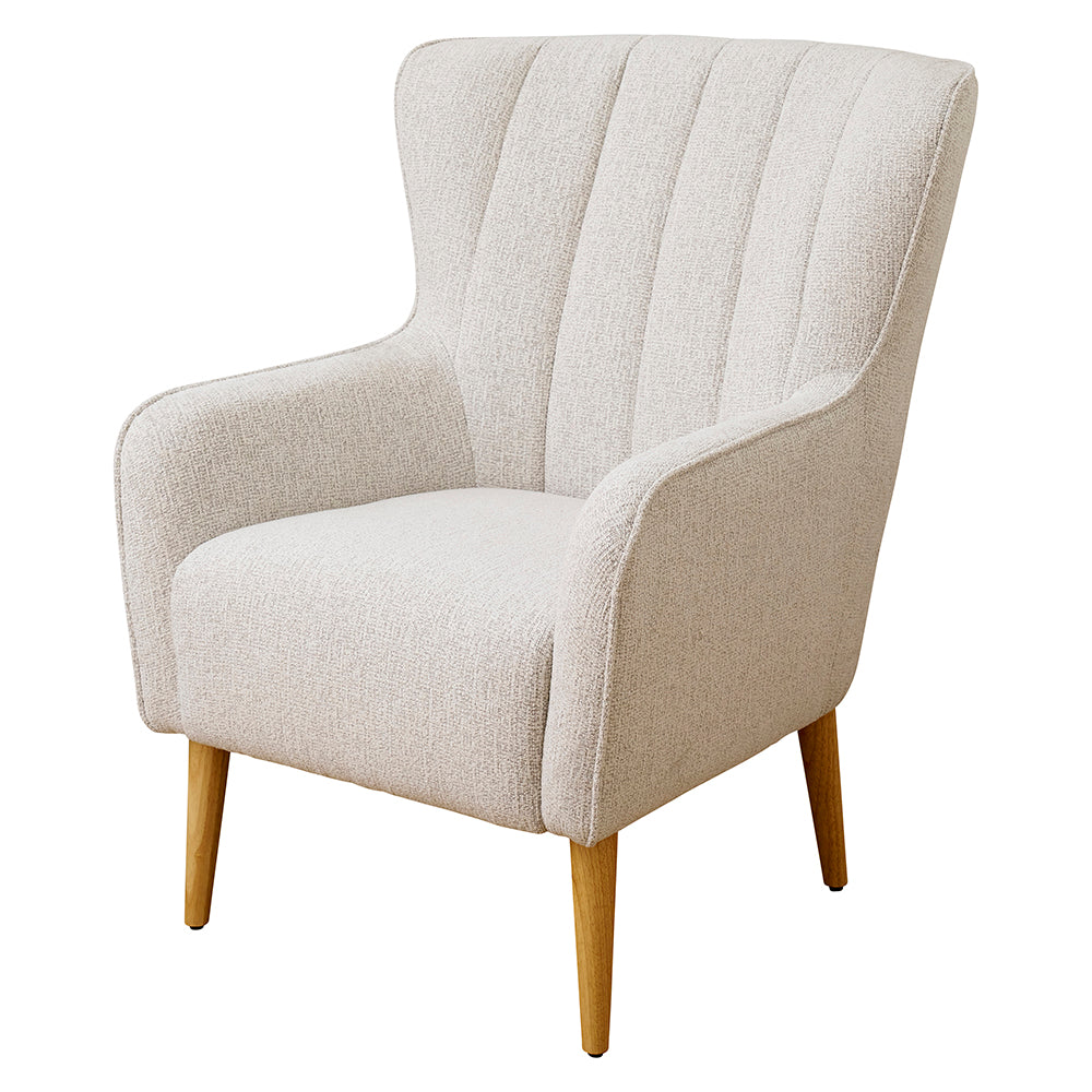 Waterfall Upholstered Armchair | 1825 Interiors