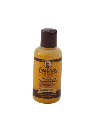 Howard Feed-N-Wax, Wood Carnauba Wax 140ml | 1825 Interiors