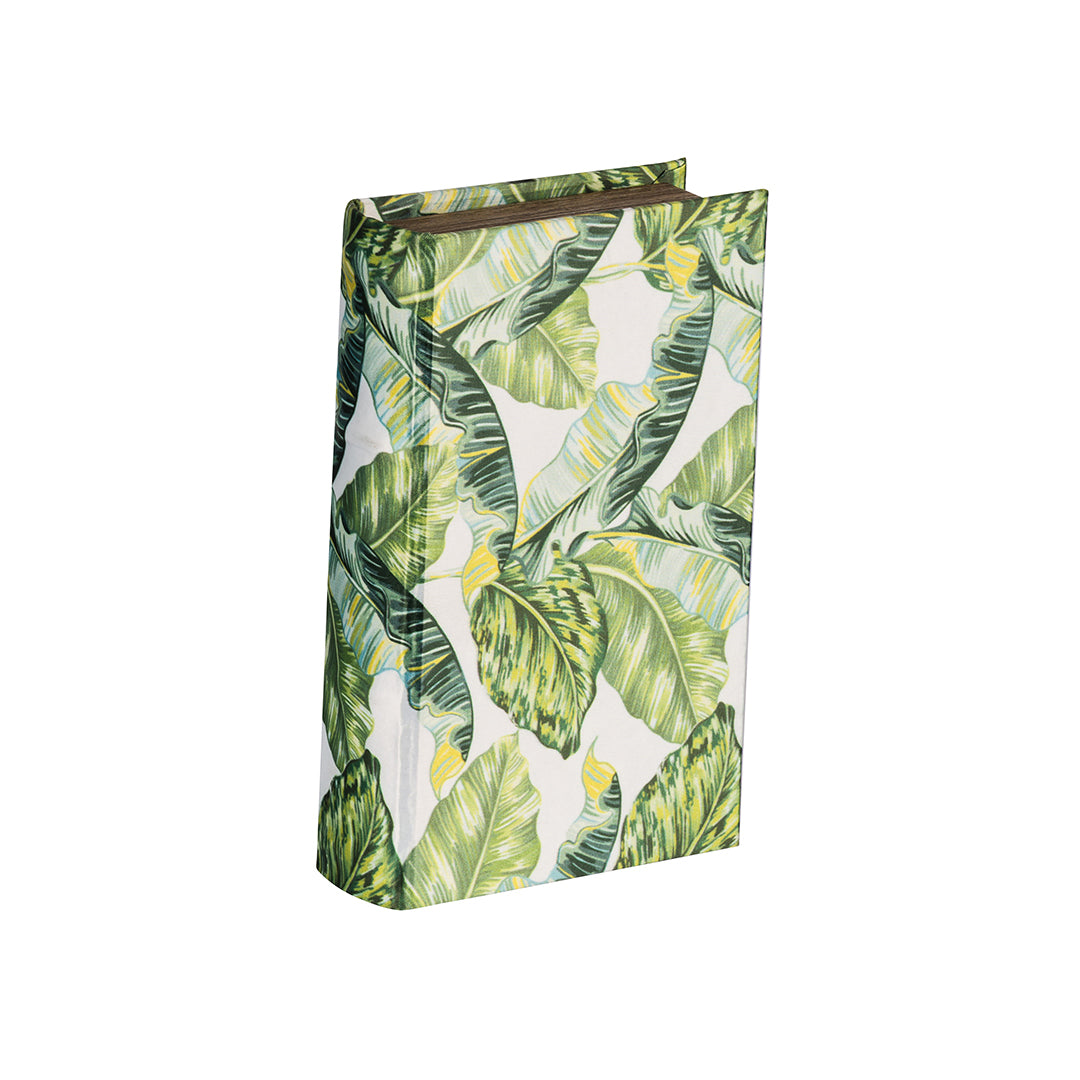Botanical Green and White Small Book Box | Afterpay | Zip
