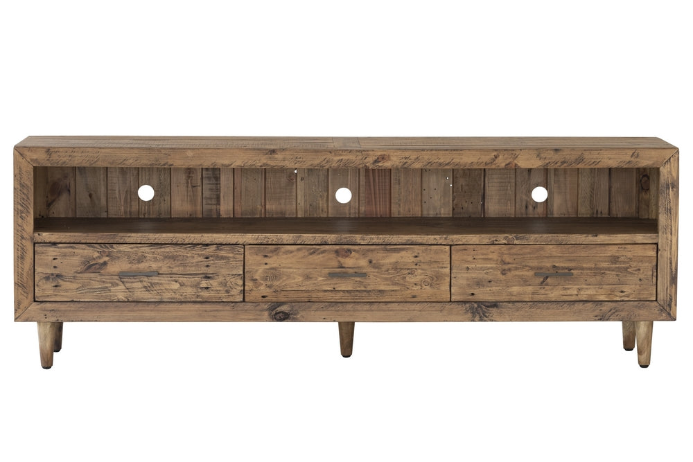 Oslo Large TV Unit With Large Shelf And Drawers | 1825 Interiors