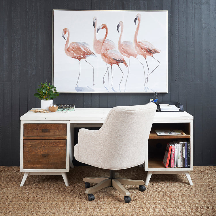 Bradley Office Swivel Chair With Arms | 1825 Interiors