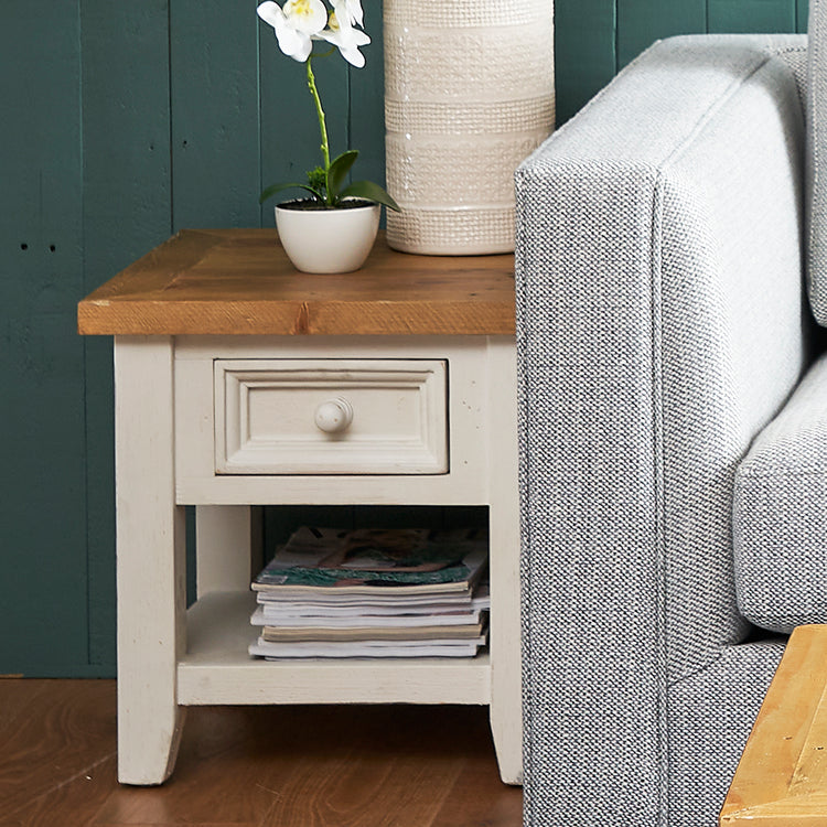 Byron Timber Side Table | Afterpay | Zip | 1825 Interiors