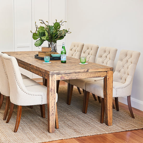 Oslo 2500 Dining Table with Patchwork Top | Afterpay | Zip